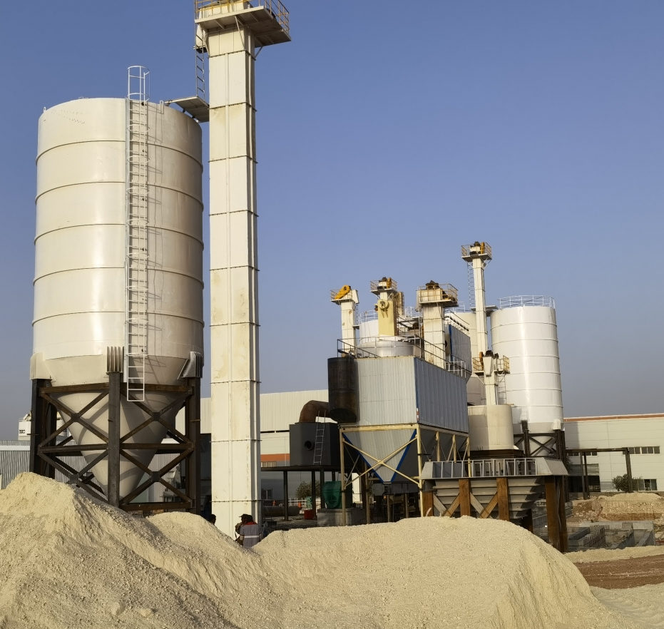 Gypsum Powder Production Line - Hebei Lvjoe Machinery Manufacturing ...
