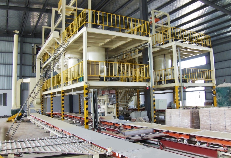 2023 new type decoration gypsum board production line with different ...
