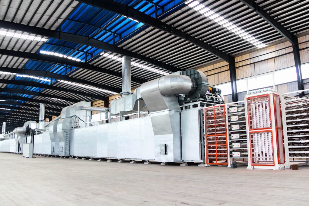 Drying System of gypum board production line - Hebei Lvjoe Machinery ...